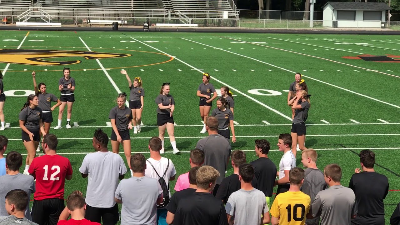 Aug 2017 Northview Cheerleaders cheer! - YouTube