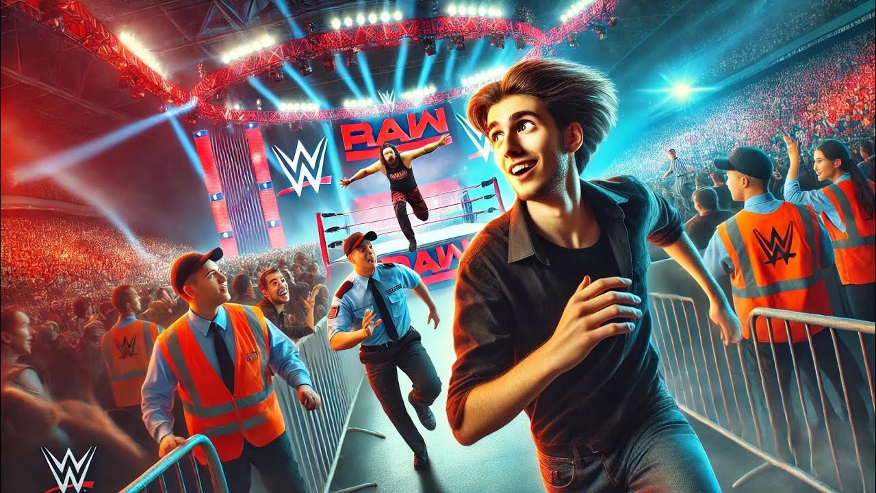 Sneaking Ringside at WWE Monday Night Raw! - YouTube