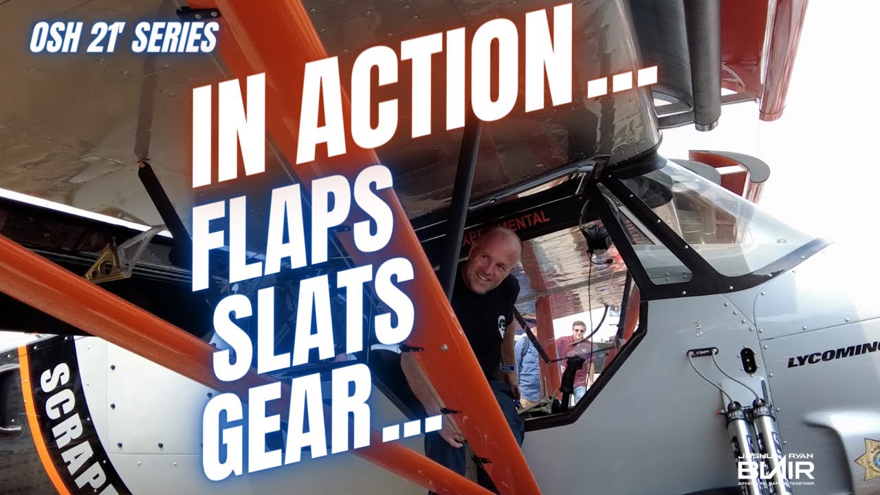WATCH Scrappy Landing Gear Adjustment, Flaps and Slats | Mike Patey ...