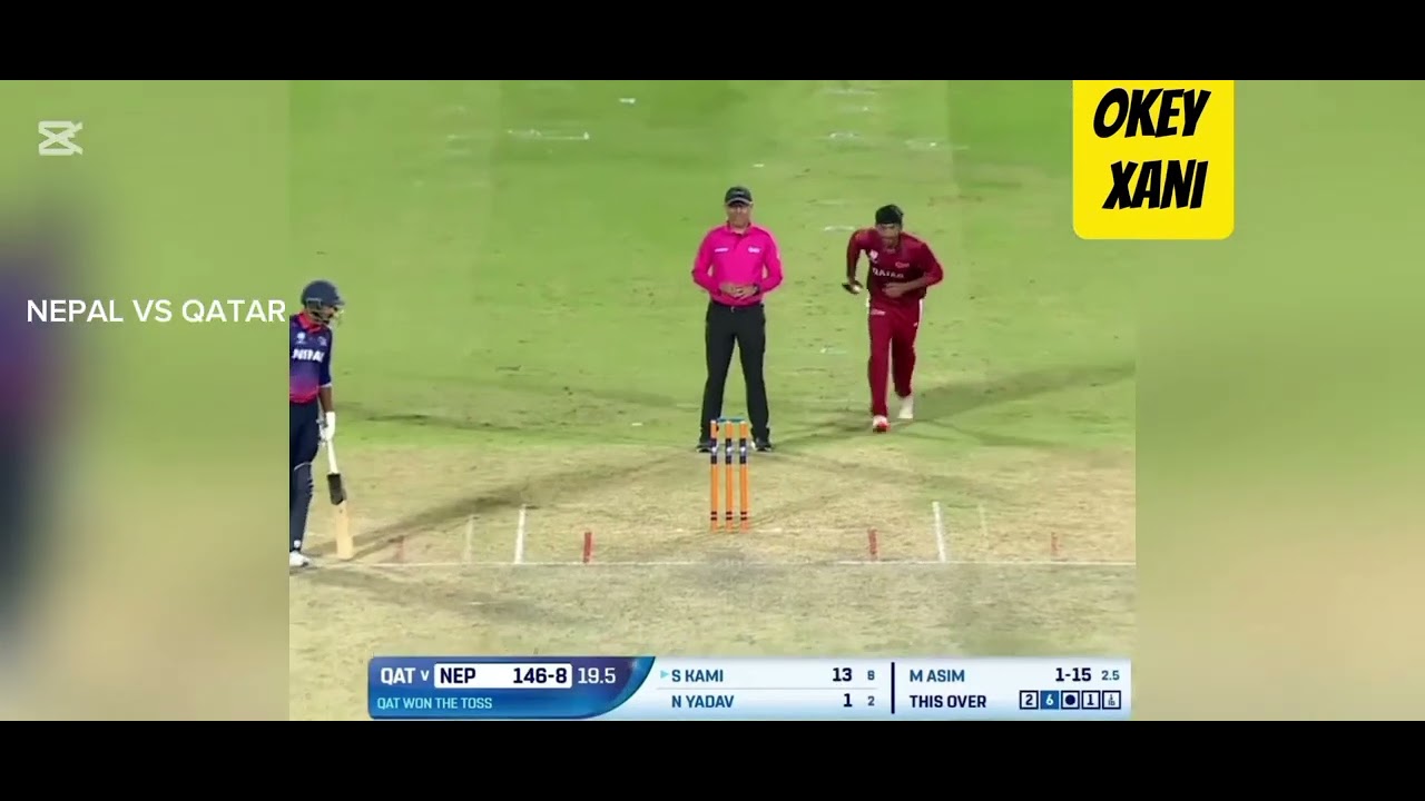 NEPAL VS QATAR congratulations nepali cricket team win 5 runs - YouTube