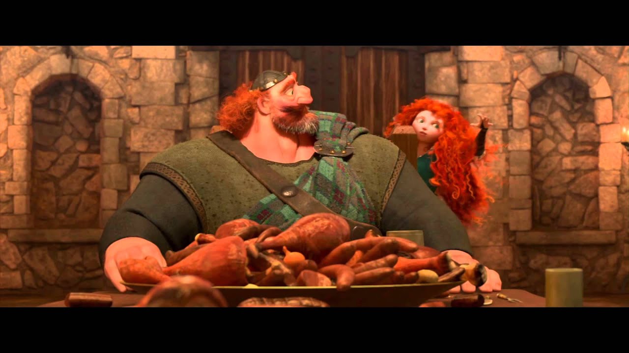 Brave Movie Clip "Fergus Shares A Legend" Official 2012 [1080 HD] - YouTube