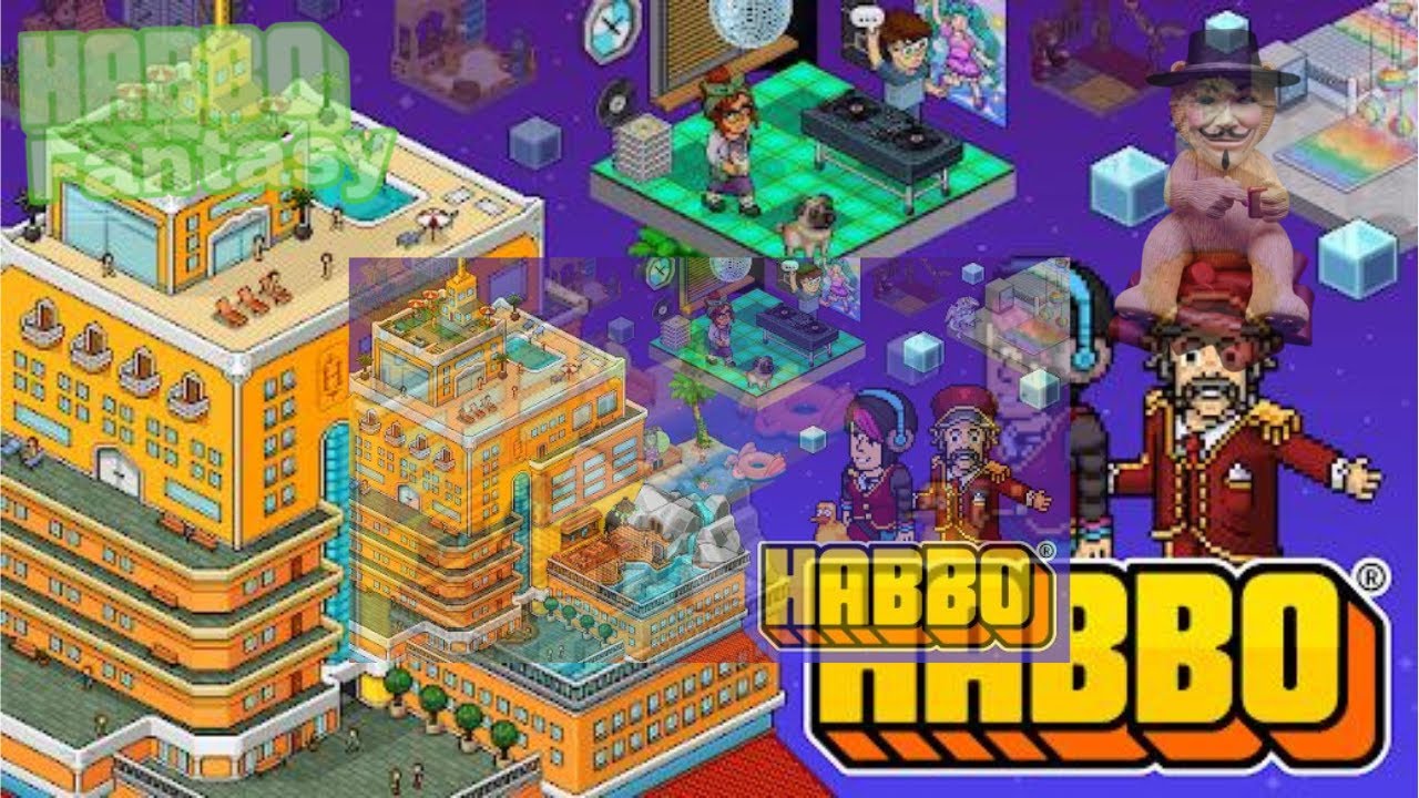 Habbo after 4 years. Departure. And gameplay; part 14 or 13? episode 14 ...