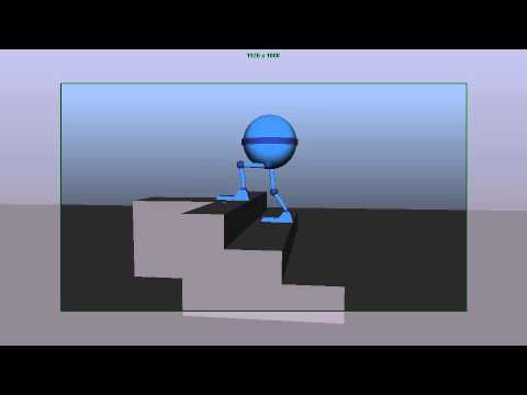 CLIMBING STAIRS ANIMATION - YouTube