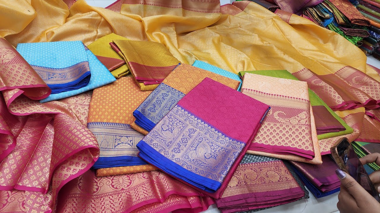 chickpet sarees | fancy silk sarees in chickpet Bangalore | chickpet ...