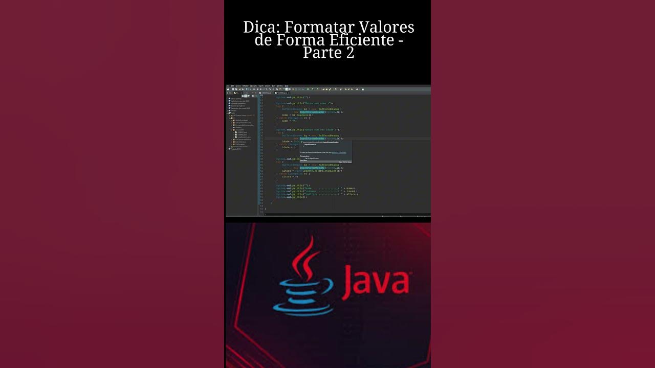Como Formatar Valores no Java de Forma Eficiente - Parte 2 #java # ...