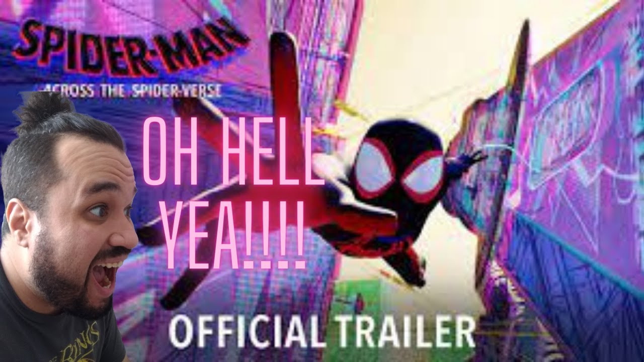IM SO EXCITED!!! Spider-man Across The Spiderverse Official Trailer ...