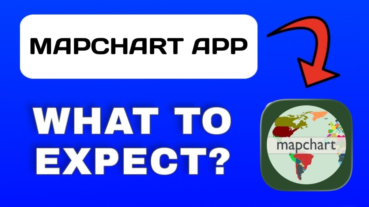 MapChart App App Overview - What to Expect? - YouTube