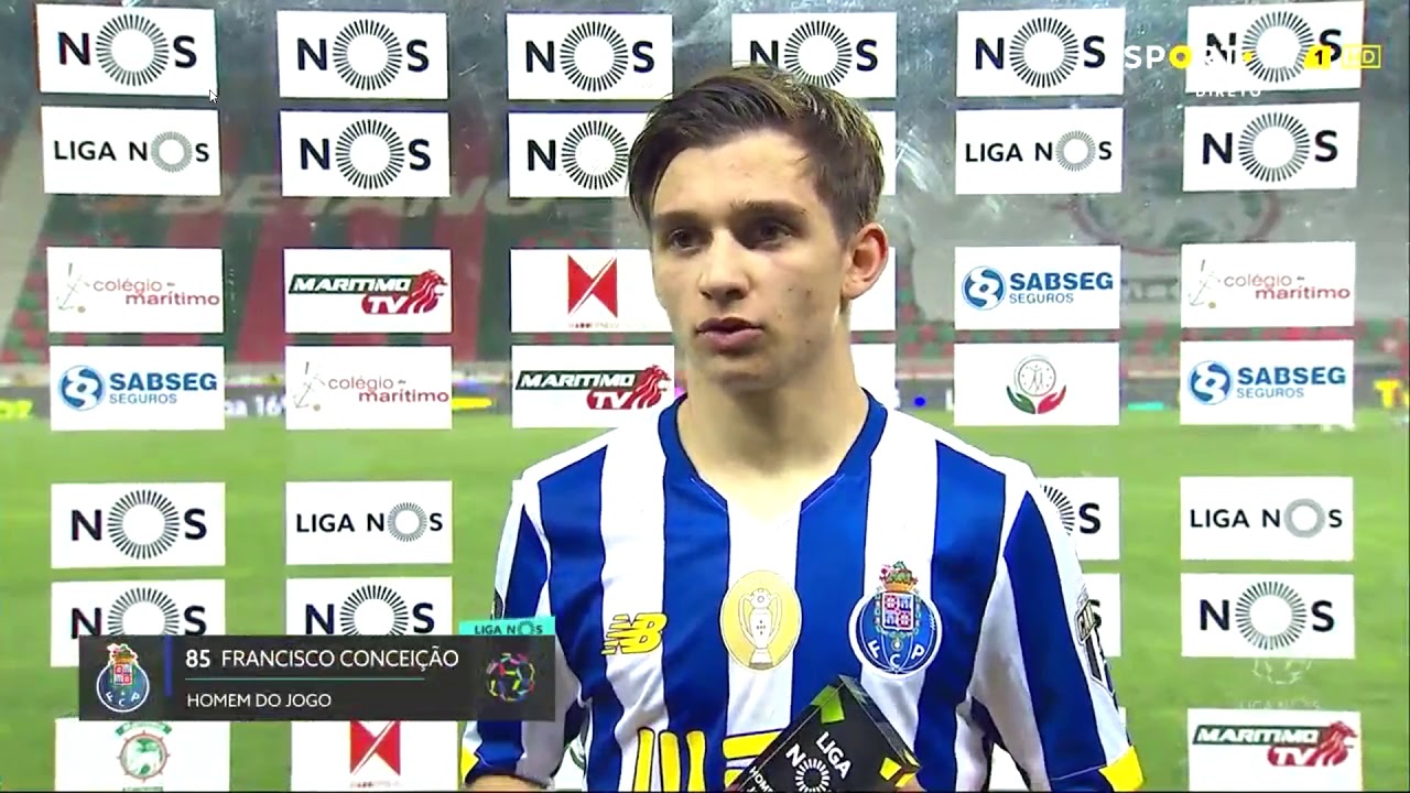 Francisco Conceição fala pela 1ª vez desde a sua estreia - YouTube