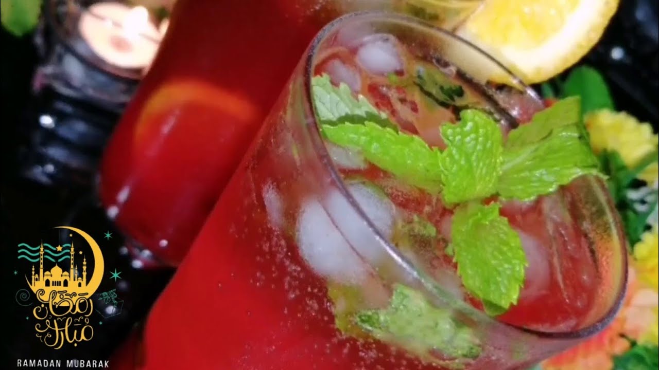 Roohafza mojito, roohafza mocktail, roohafza summer drink Recipe ...