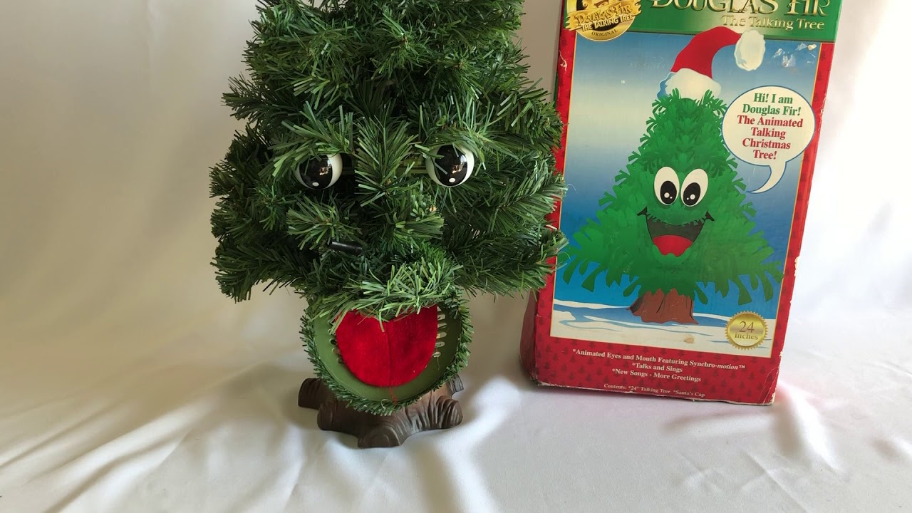 Douglas Fir Talking Christmas Tree - YouTube
