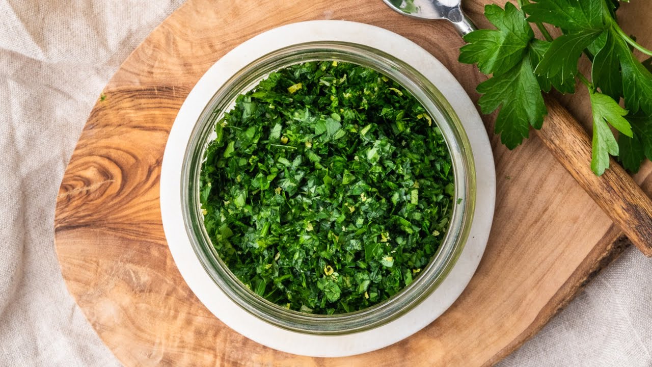 Classic Gremolata Recipe - YouTube