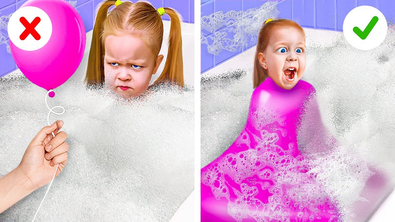 Is It Hard To Be A Parent? EASY TRICKS FOR CLEVER PARENTS! 🎈👧 - YouTube