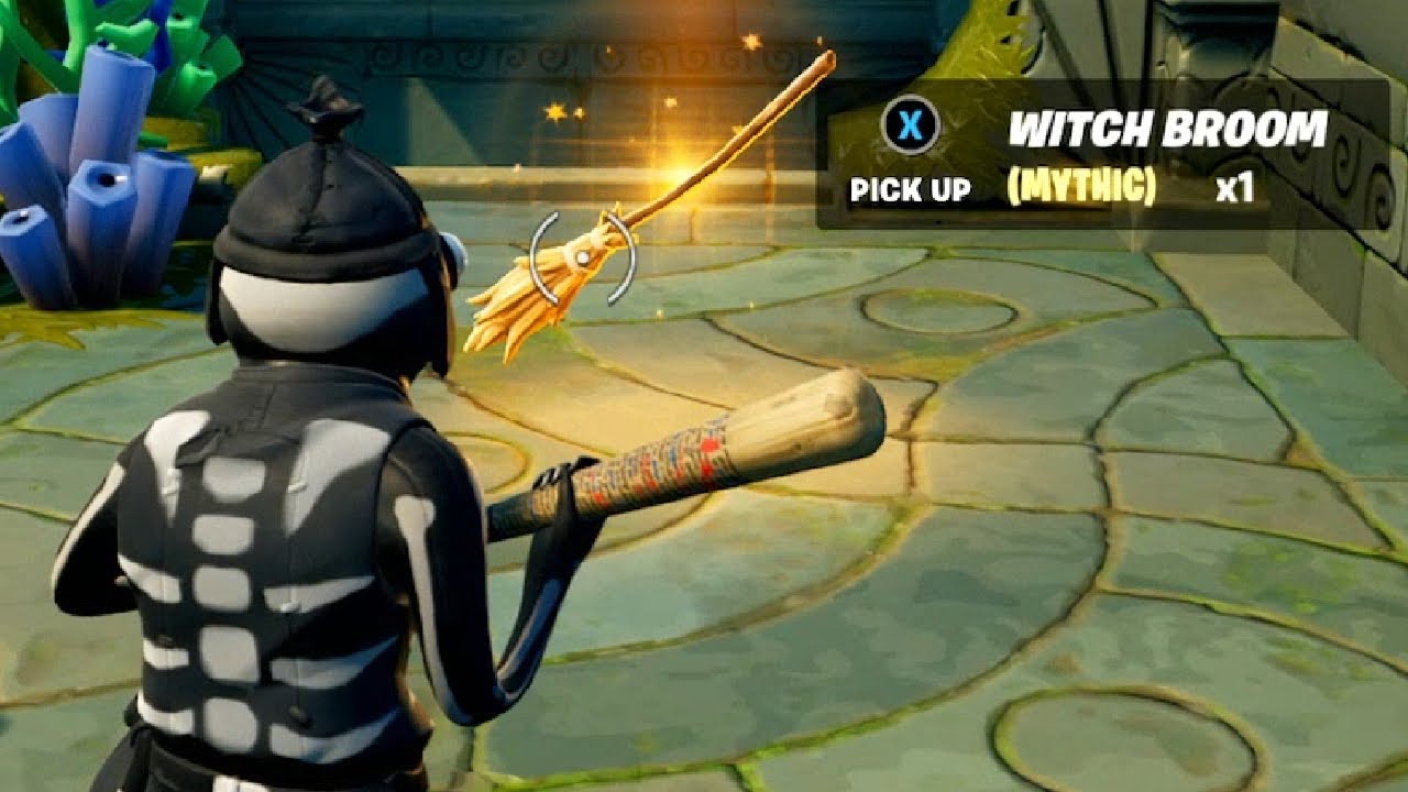 How to Get MYTHIC WITCH BROOM in Fortnite! (Locations) - YouTube