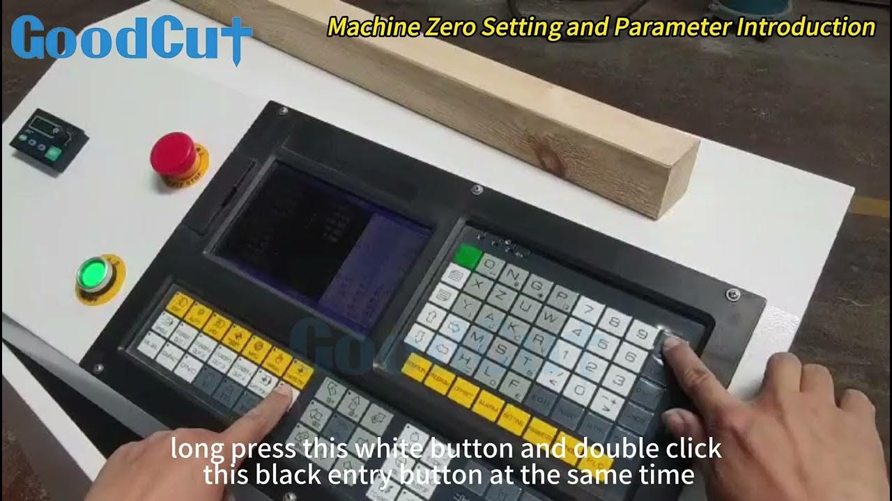 GoodCut ATC wood lathe Machine Zero Setting and Parameter Introduction - YouTube