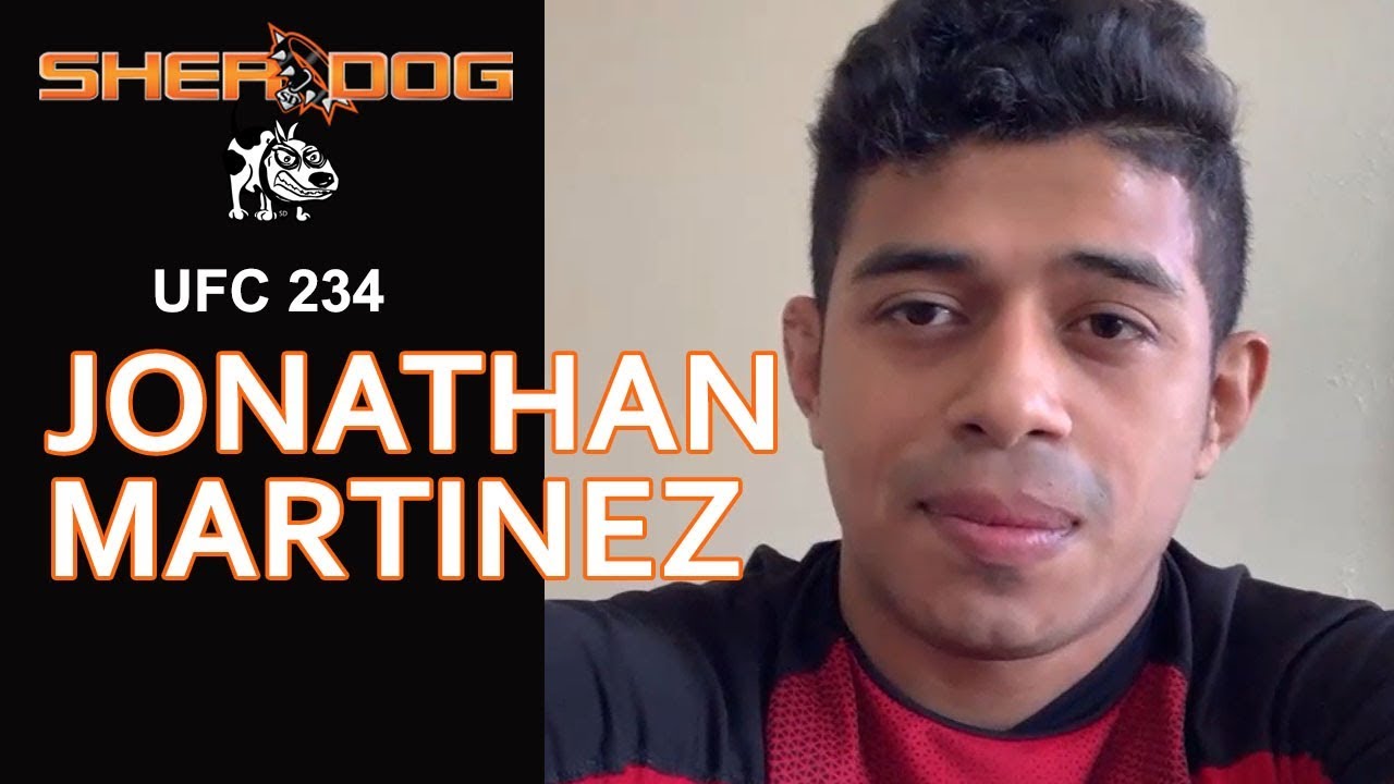 UFC 234's Jonathan Martinez talks Wuliji Buren, UFC Jitters & Training ...