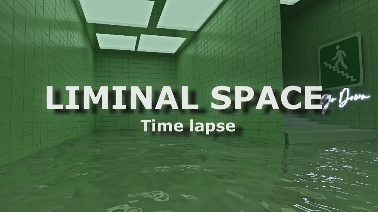 Liminal Space Blender render| Timelapse | Tutorial | cycle render ...