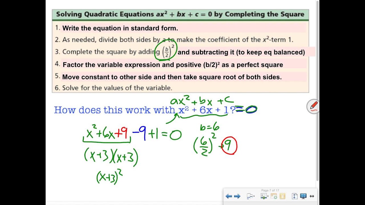 Completing The Square Definition YouTube completing-the-square-definition-youtube