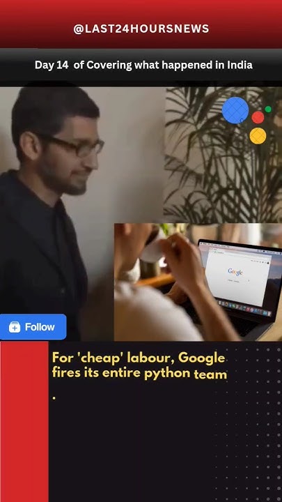 Google Fired whole python team !#google #job - YouTube