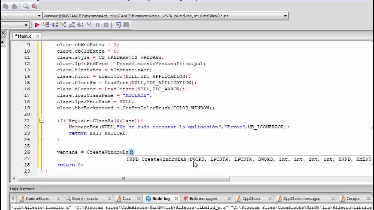 Introducción a WINAPI, clase 2: Creando una ventana desde 0 - YouTube