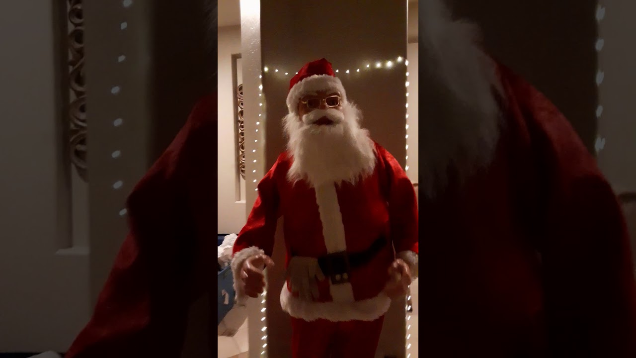 Animated dancing Santa Claus - YouTube