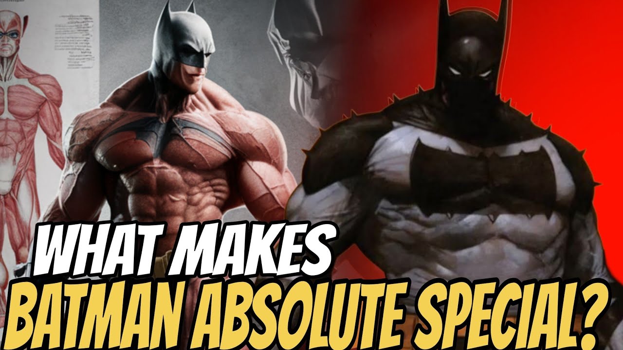 ANATOMY OF BATMAN ABSOLUTE - IS THIS BATMAN A META-HUMAN? HOW STRONG IS ...