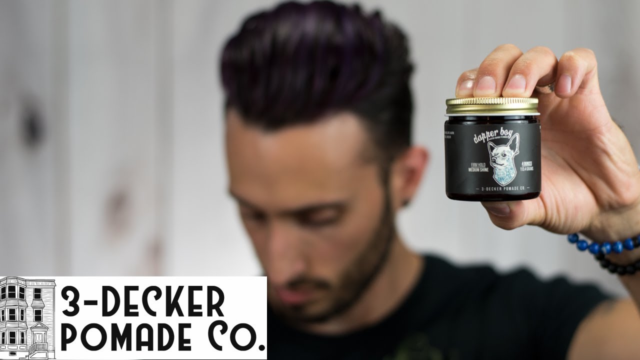 Dapper Boy UWB Pomade (New Formula) | 3-Decker Pomade Co. | DEMO ...