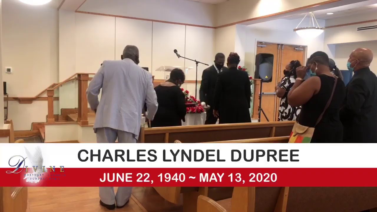 Funeral Services for Charles L. Dupree- Divine Mortuary - YouTube