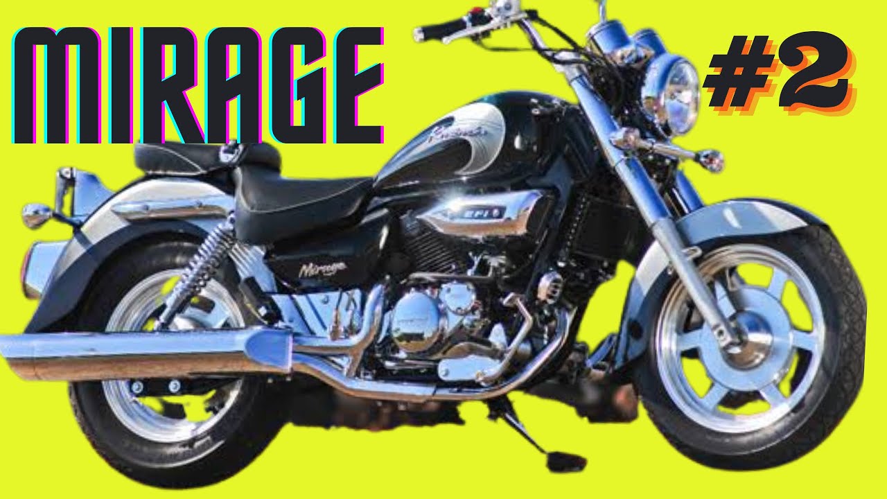MIRAGE 250 NOVO PROJETO CUSTOM- recebemos a moto inteirinha desmontada ...