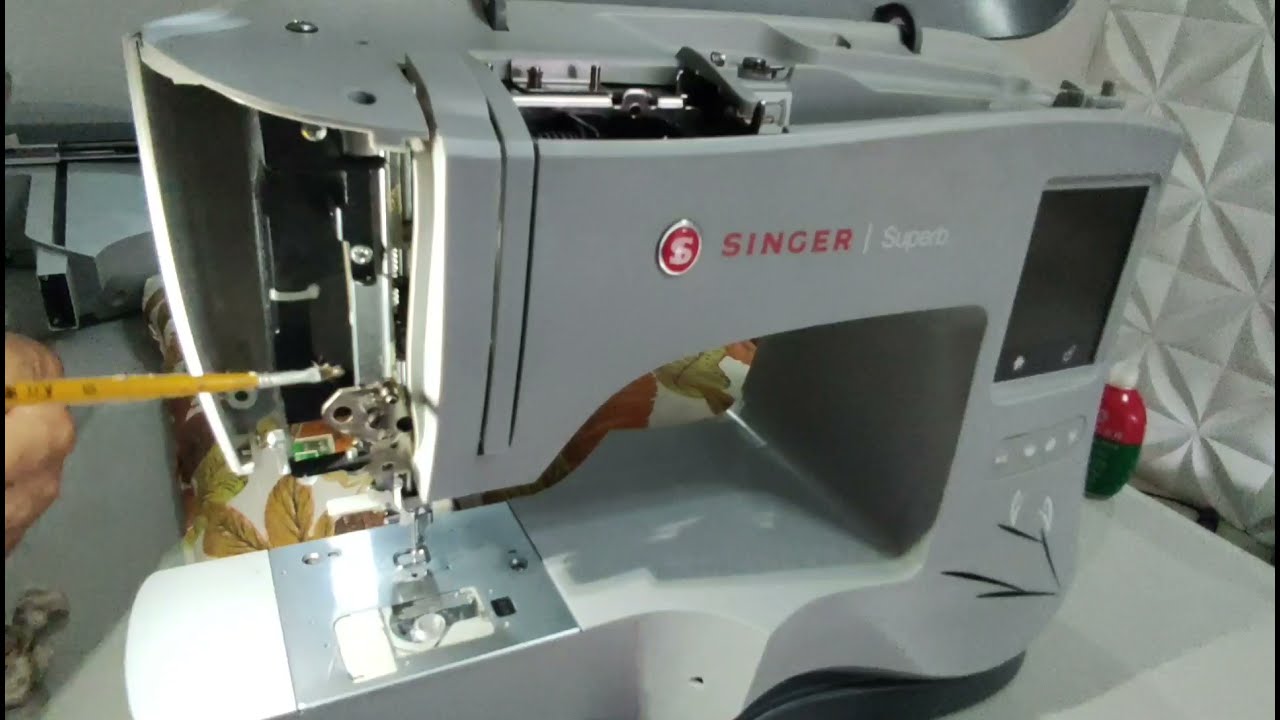 Singer superb. Desmontagem, limpeza e lubrificação - YouTube