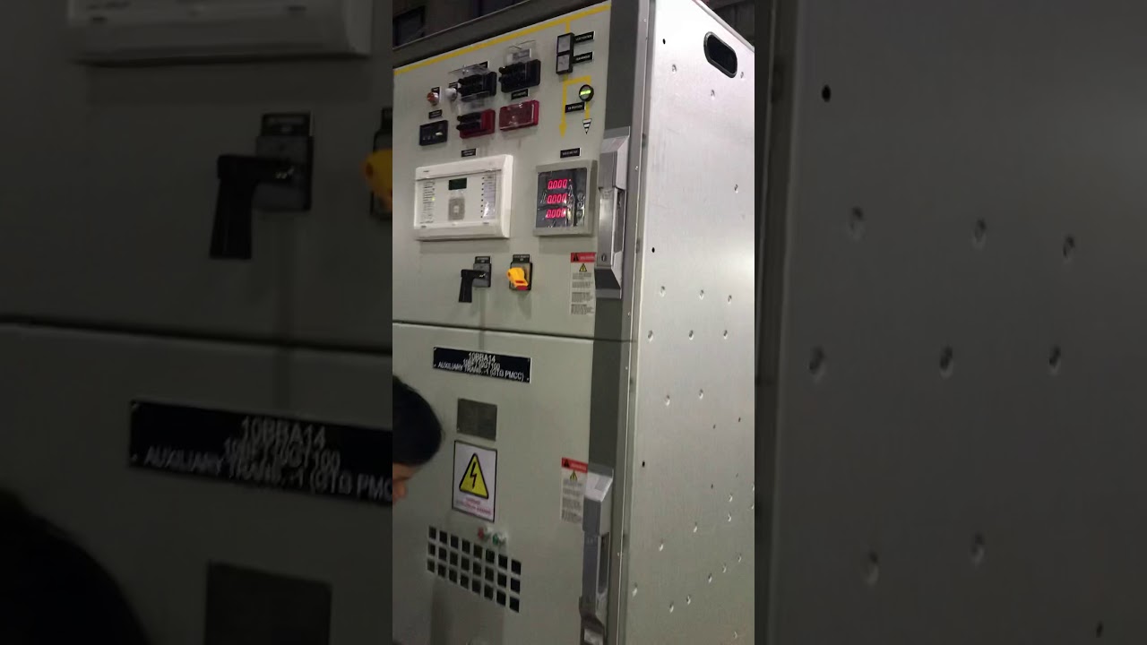 Mechanical interlock VCB and ES - YouTube