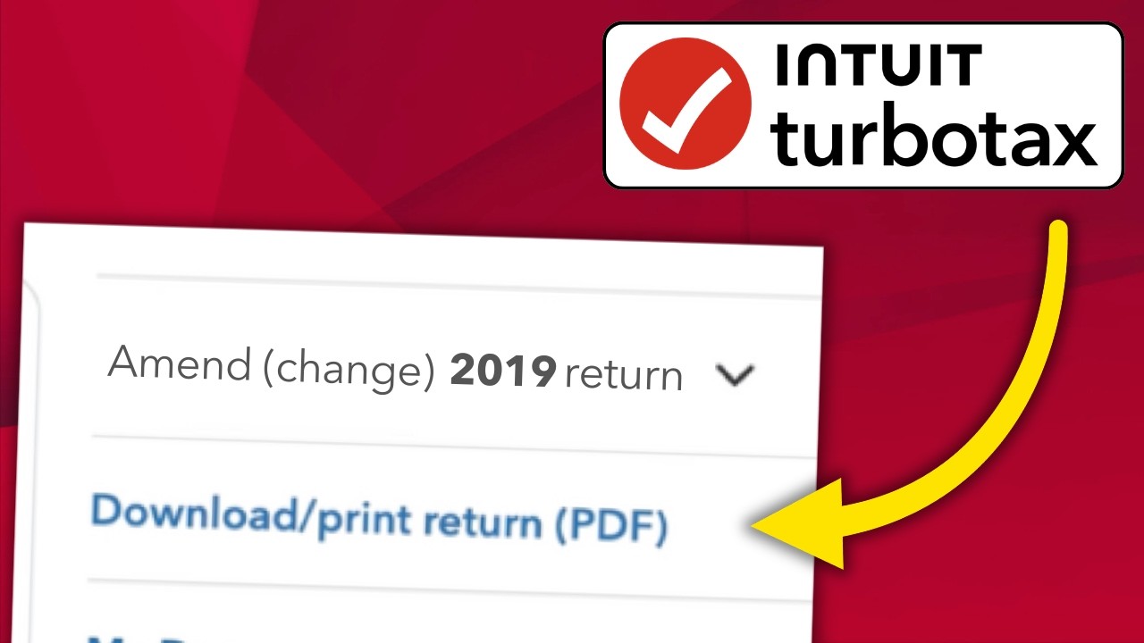 How to Print Past Tax Returns on TurboTax | Print Older Year or ...