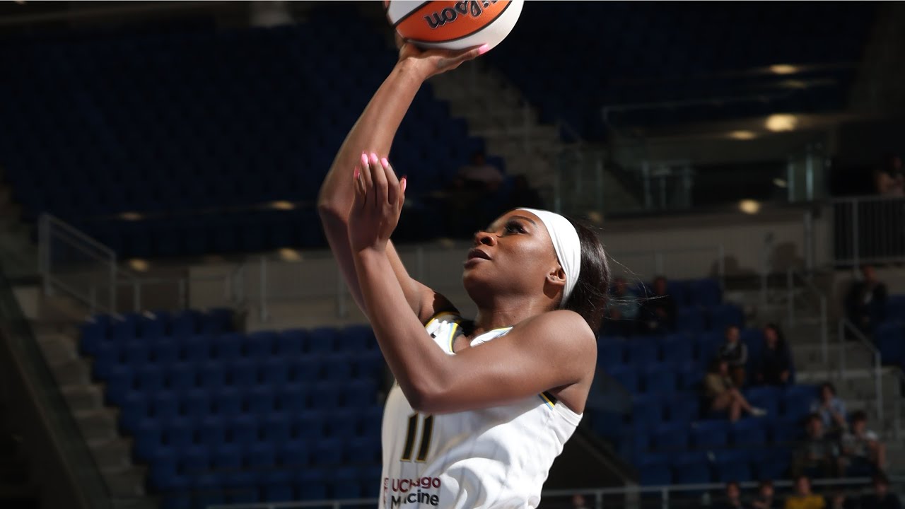 HIGHLIGHTS: Dana Evans scores 20 points, sets career high in assists ...