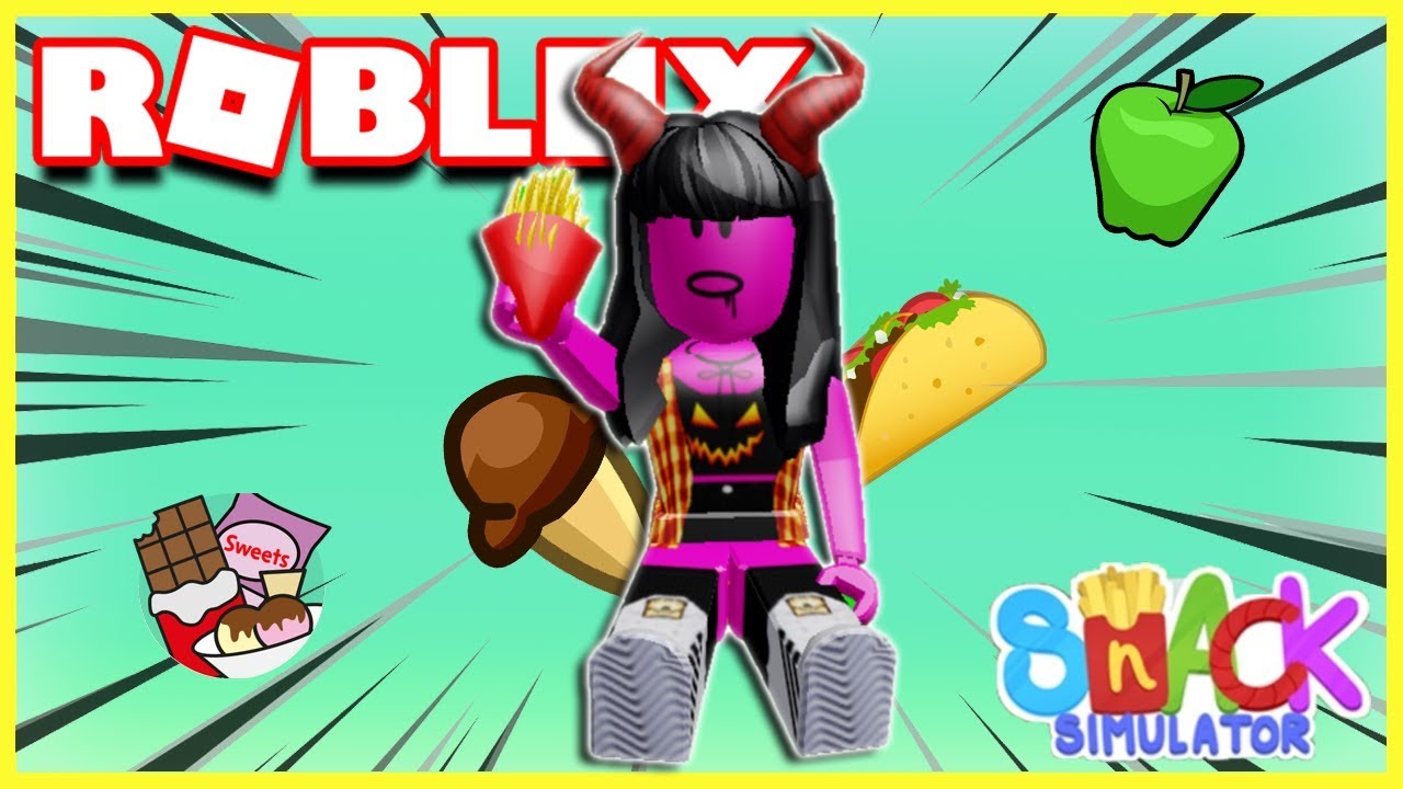 JE DEVIENS OBÈSE ! | Roblox Snacks Simulator - YouTube