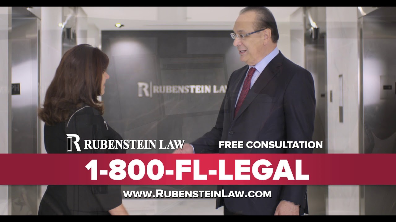 Rubenstein Law Rules Campaign - Rule #1 "Get an Attorney" - YouTube