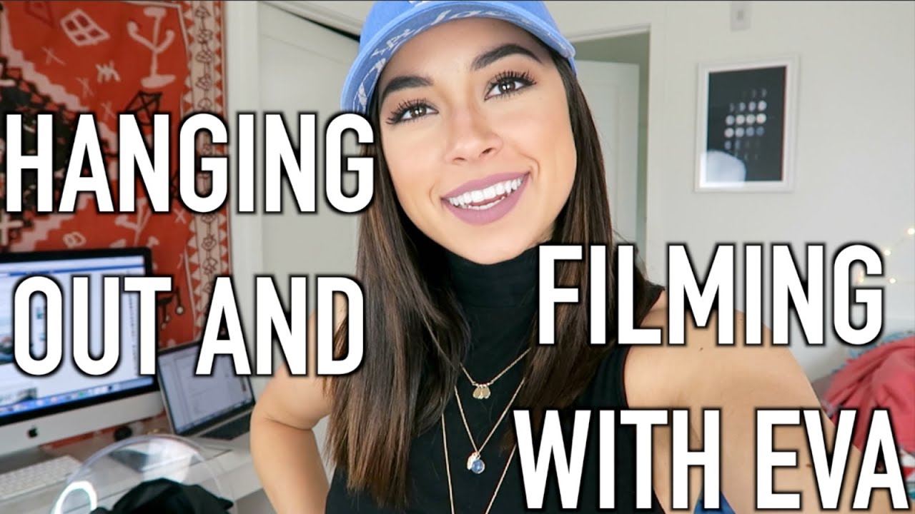 FILMING AND HANGING WITH EVA! California Vlog! - YouTube