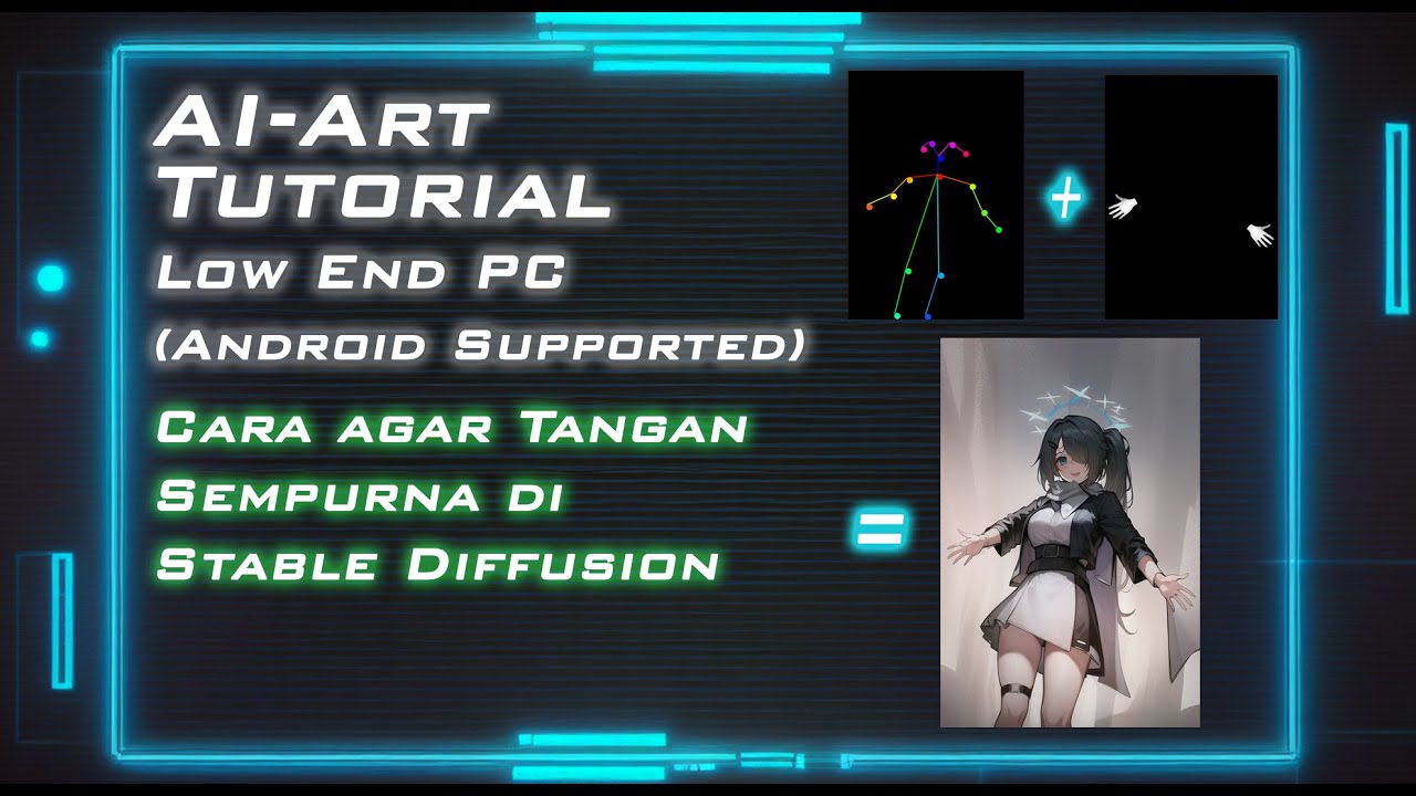 Cara buat Pose Tanga Dengan DepthMap di Stable Diffusion di android ...