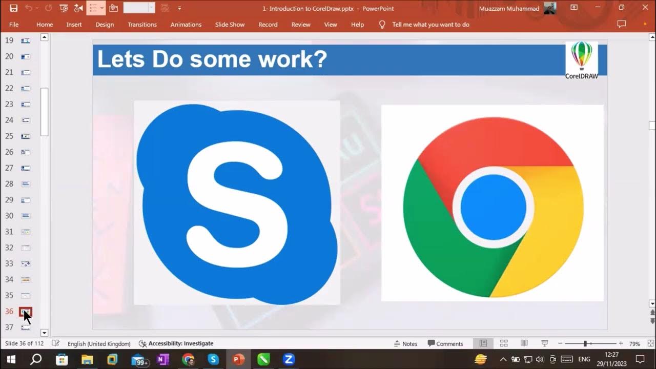 CorelDraw Chap-3 | Insert, delete, duplicate, rename page using Page Layout | Rotate | Layers ...