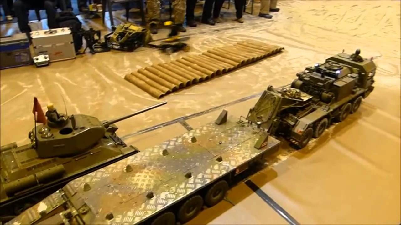 RC Army Tank and Truck - YouTube