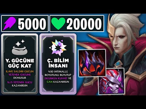 5000 AP 20000 CAN TANK ERİTEN VLADİMİR! | LOL ARENA | Zegabon