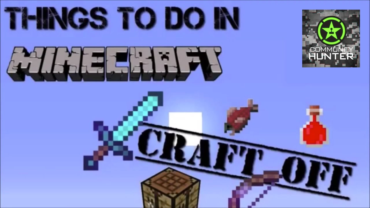 Craft Off - Minecraft - Things to do in - YouTube