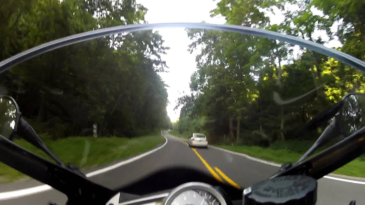 Daytona 675 Woolwine Hwy / State Route 8 Tuggles Gap, VA - YouTube