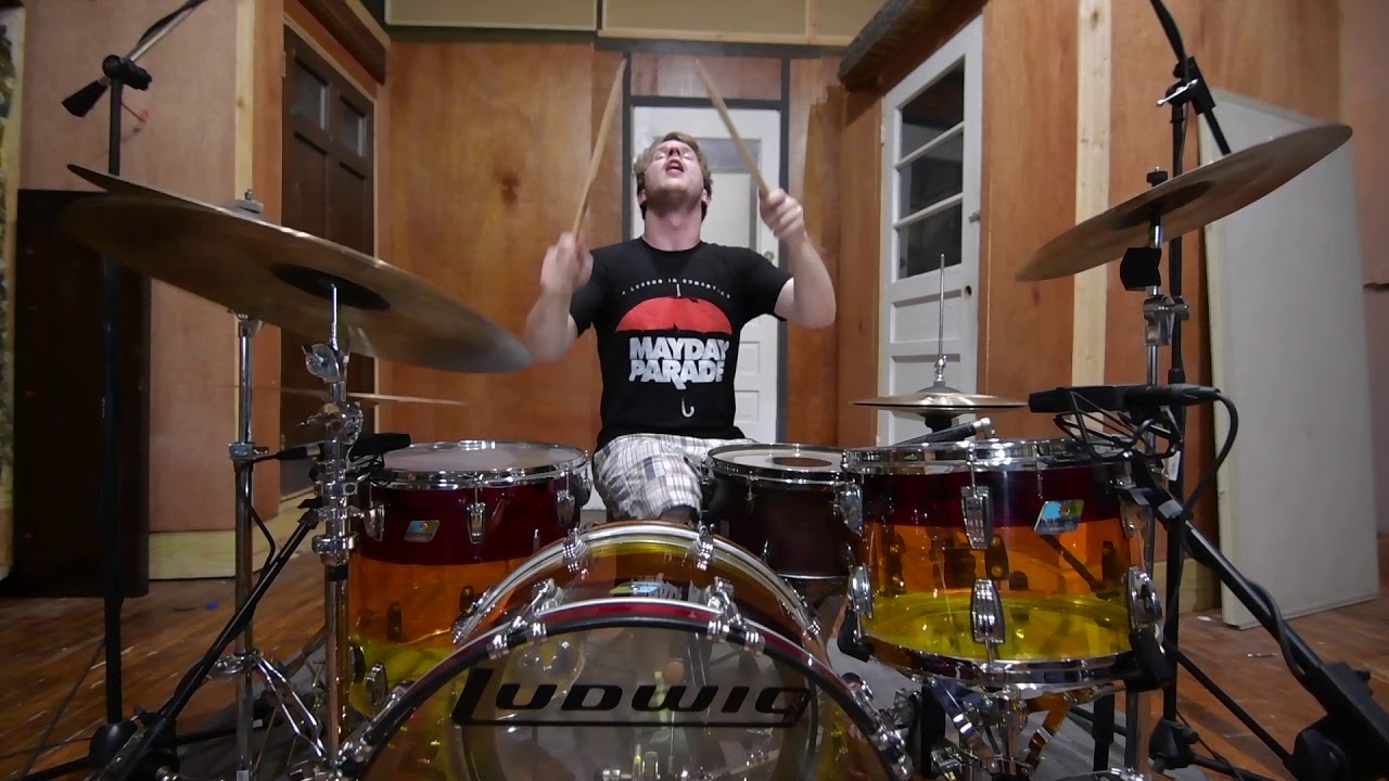 jamie all over // mayday parade (drum cover) - YouTube