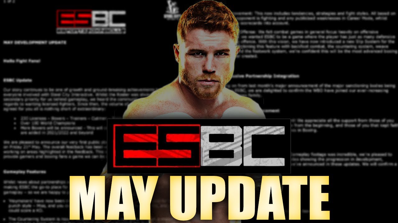 ESBC May Update! | New Gameplay Footage Coming Soon! - YouTube