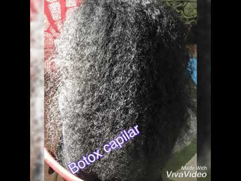 Botox capilar treatment curly hair before and after ️ ️super - YouTube