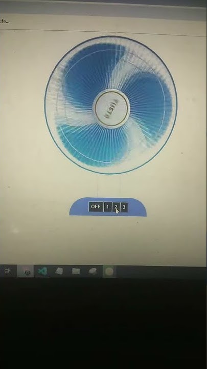 Simple Animated Table Fan using ExpressJs And Pug - YouTube