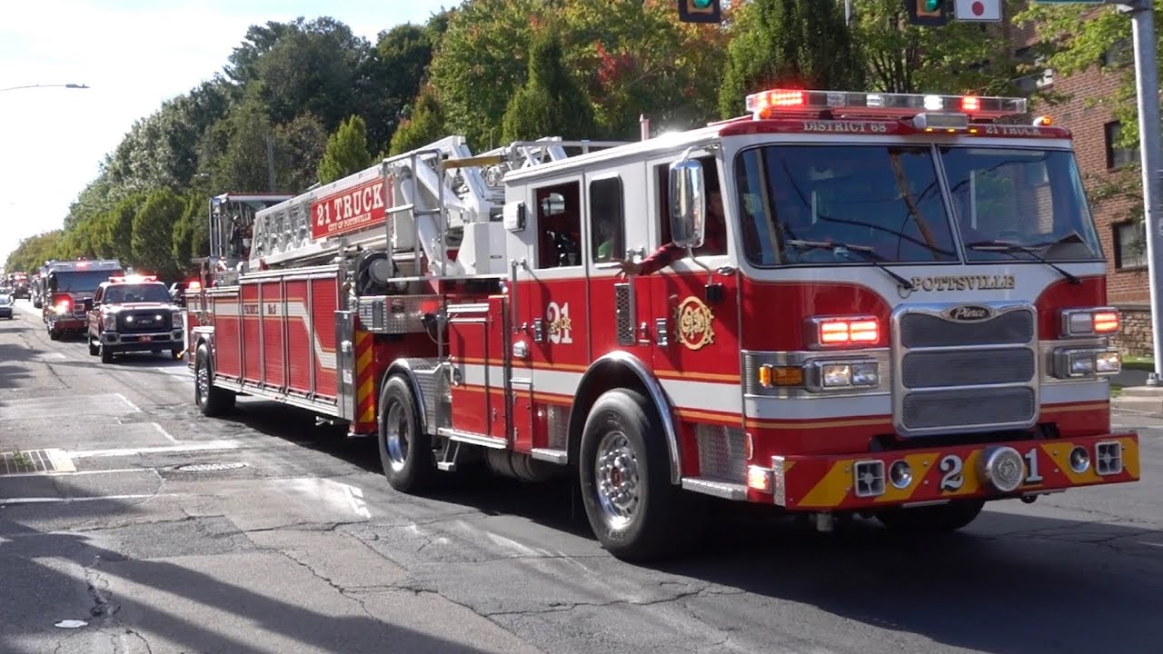 Good Intent Fire Company 175th Anniversary Lights & Sirens Parade - YouTube