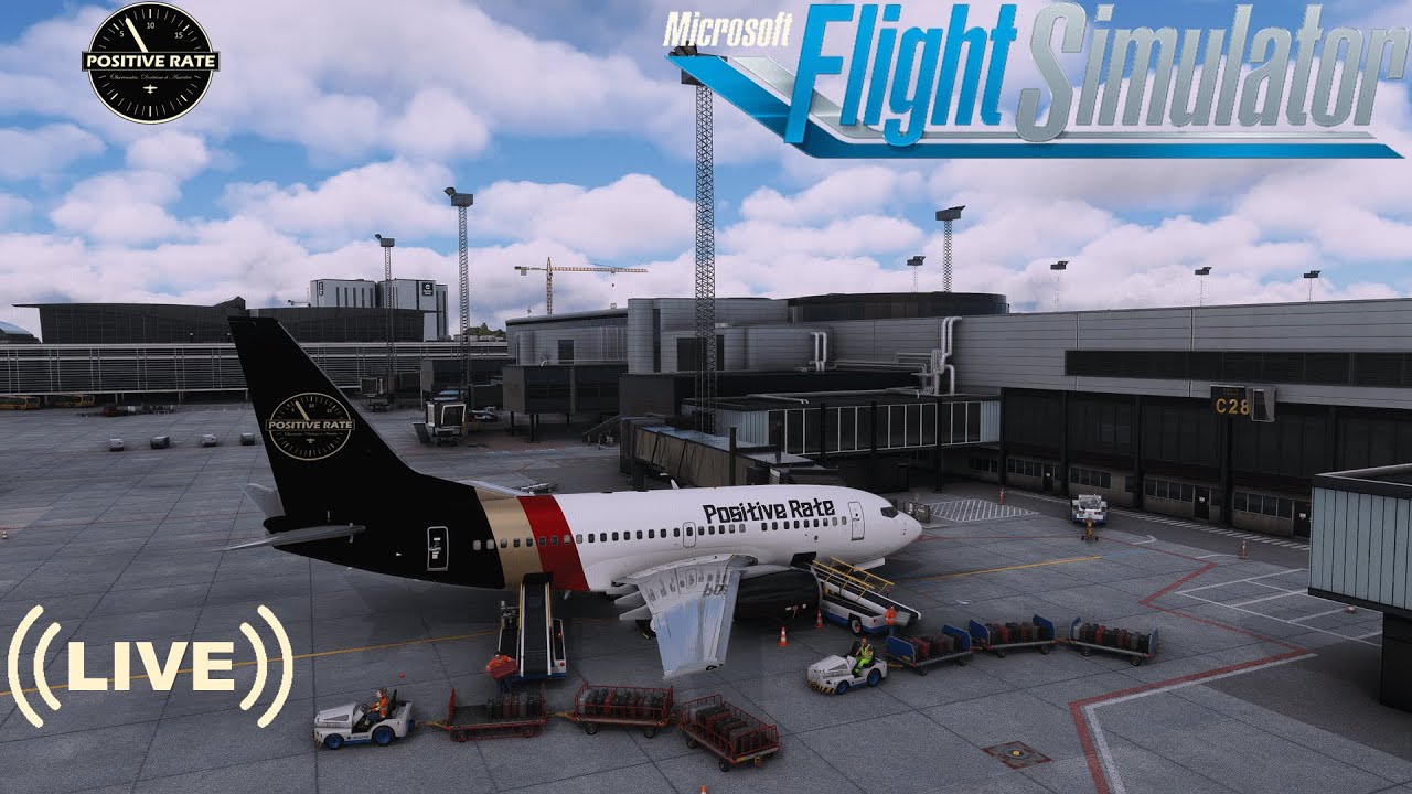 EUROPEAN OPS | PMDG 736 | Positive Rate | Community Flight - YouTube