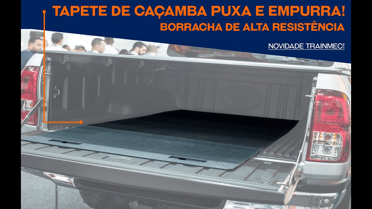 Tapete de Caçamba Puxa e Empurra - Diversas caminhonetes! Trainmec ...