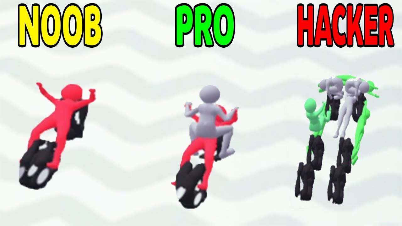 Human Vehicle - NOOB VS PRO VS HACKER - YouTube