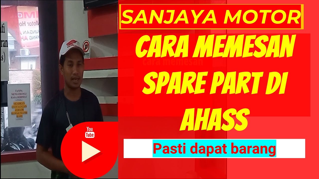 cara memesan part di ahass - YouTube